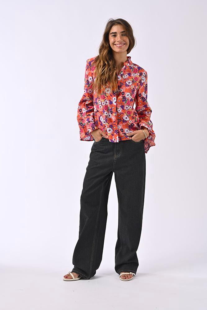 Chemise Alfonso Orange – Adore Paris
